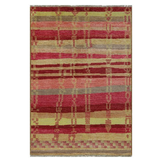 Navajo-Design Oriental 6x9 Rug, MC322, 6' 2" x 9' 1" - Contemporary ...