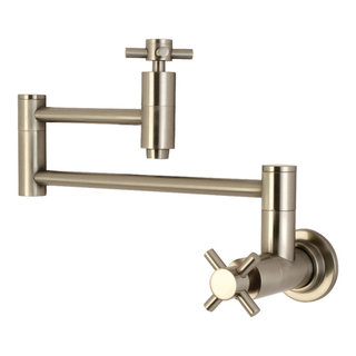 Kingston Brass KS810.DX Concord 3.8 GPM Wall Mounted Double ...