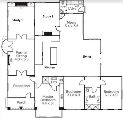 Weird Floorplan Transformation | Houzz AU