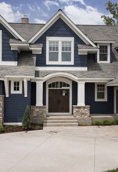 Need help with exterior paint colors that complement the stone accents