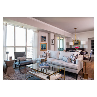 Nashville Meets Dallas Eclectic Home Design - Eclectic - Living Room ...