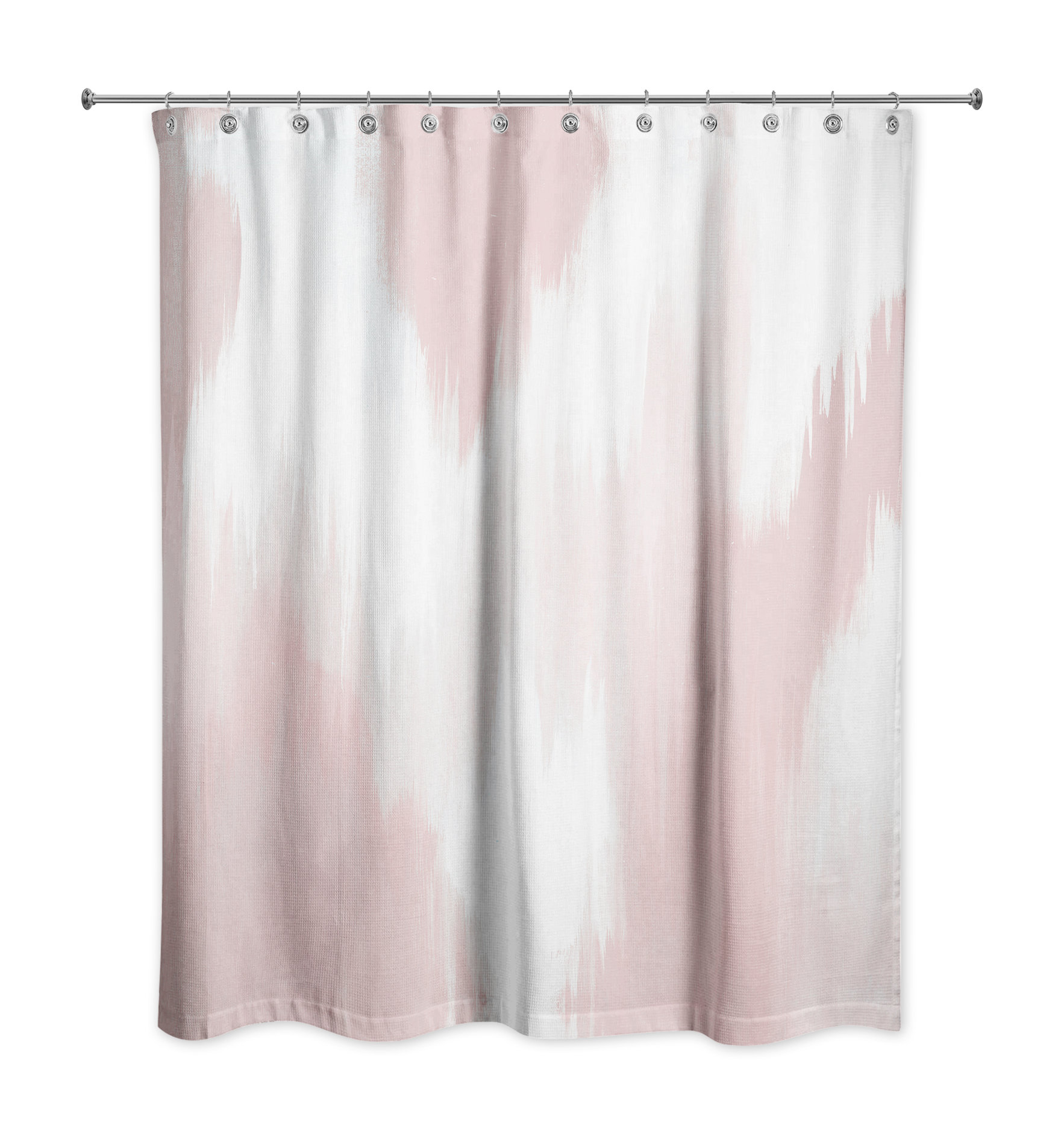 Pink Splotches 71 x 74 Shower Curtain - Contemporary - Shower Curtains ...