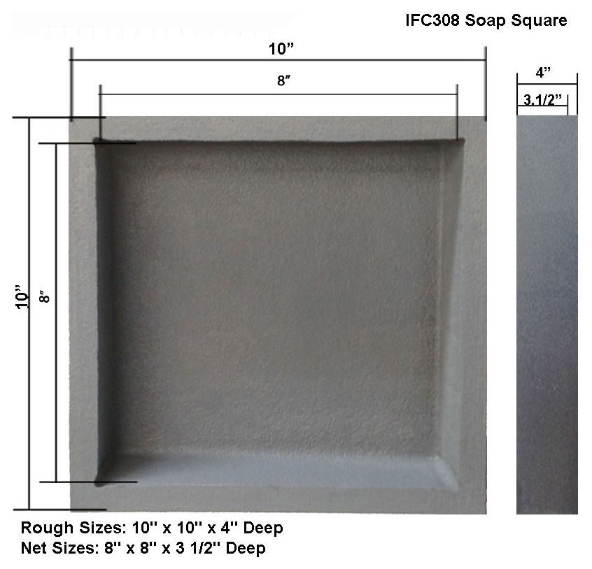 PreFormed Ready to Tile Recess Square - Contemporary - Accent Trim And ...