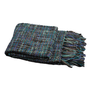 Naga Knitted Throw Blanket, 50" X 60" - Contemporary - Throws - by BNF ...