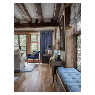 Traditional Farmhouse with Subtle and Sophisticated Colour and Pattern ...