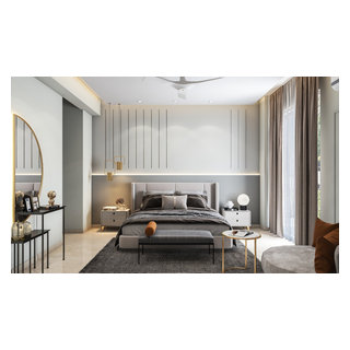 Parx Laureate, Noida - Modern - Bedroom - Other - by MOSID | Houzz