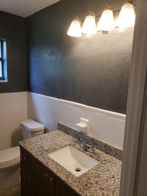 Redecorating guest bathroom