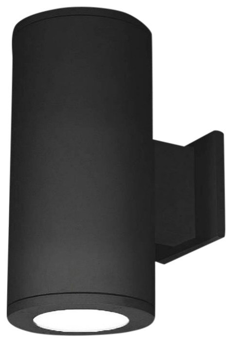 Black LED Wall Sconce from the Tube Arch Collection, 4.875 - Modern ...