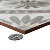 Kings Marrakech Charcoal Grey Ceramic Floor and Wall Tile Sample - Wall ...
