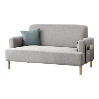 Internal framework Larch Double Sofa - Midcentury - Sofas - by GVAwood | Houzz