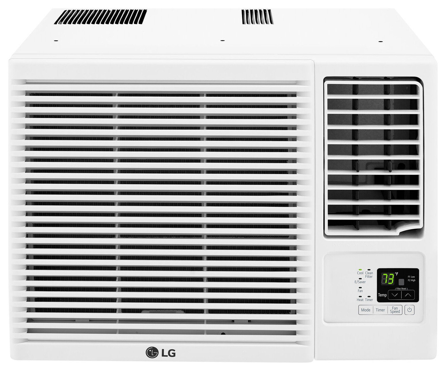 7,500 BTU 115V Window-Mounted Air Conditioner With Supplemental Heat ...
