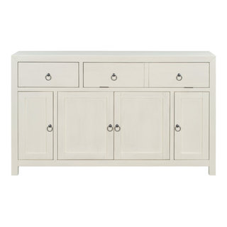60-inch Wood Sideboard with Drawers and Shelves, 60'' X 36 ...