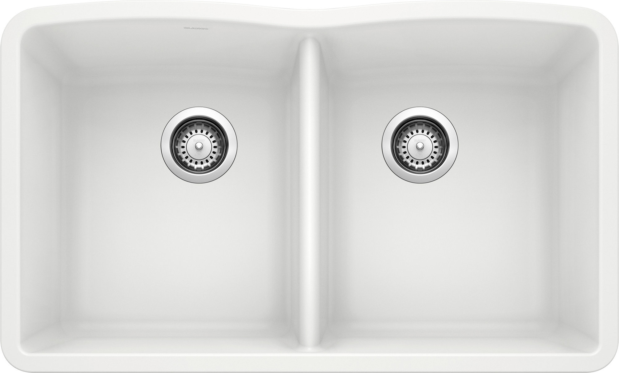 Blanco 440182 19.25"x32" Granite Double Undermount Kitchen Sink ...