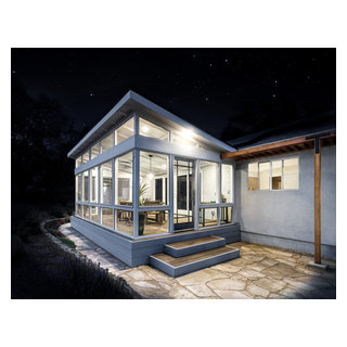 Screened in Porch Addition Central Davis - Contemporary - Exterior ...