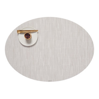 Bamboo Oval Table Mat - Contemporary - Table Pads - by Chilewich | Houzz