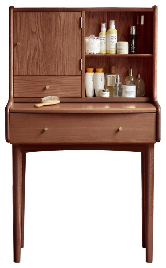 Oak Solid Wood Dressing Table - Midcentury - Bedroom & Makeup Vanities - by GVAwood | Houzz