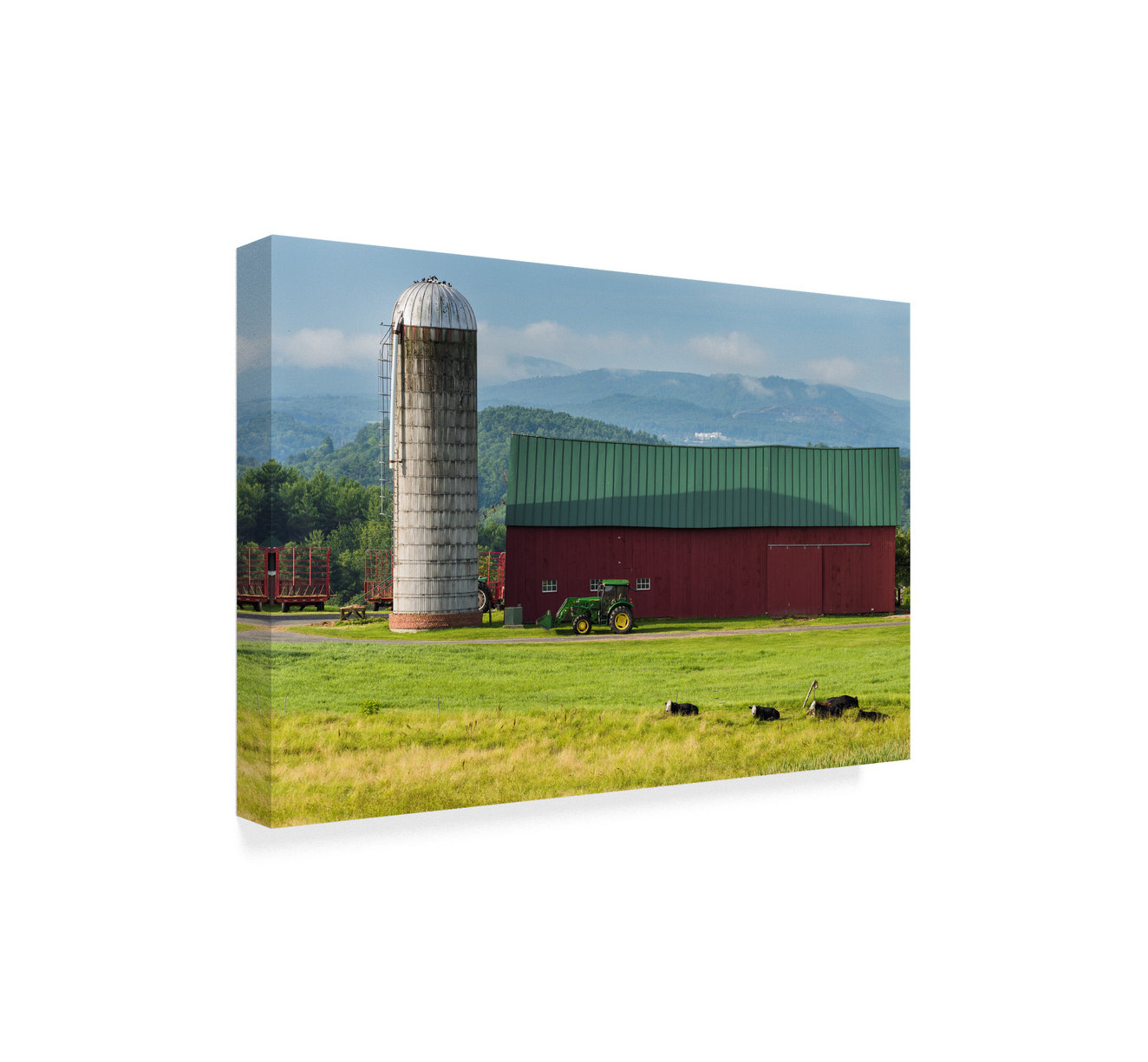 Brenda Petrella Photography Llc 'Meeting House Farm' Canvas Art, 47"x30 ...