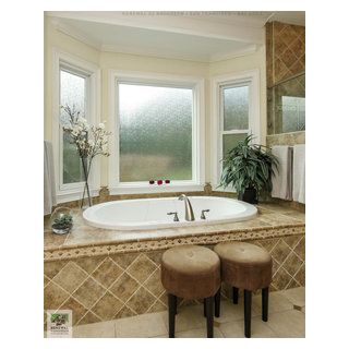 New Bay Window in Stunning Bathroom - Renewal by Andersen Bay Area, San ...