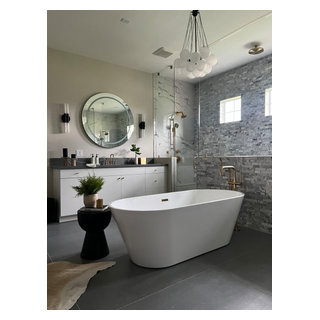 The "Lux" Primary Bath - Contemporary - Bathroom - Miami - by EFE ...