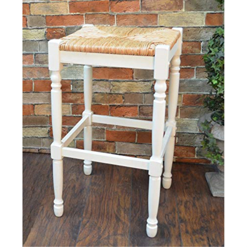 French Country Bar Stool - Beach Style - Bar Stools And Counter Stools ...