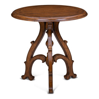 Shepard Pedestal Table - Traditional - Side Tables And End Tables - by ...