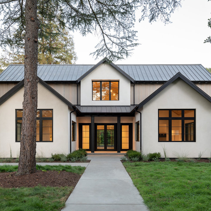 75 Beautiful Exterior with a Gable Roof Ideas & Designs - July 2025 ...