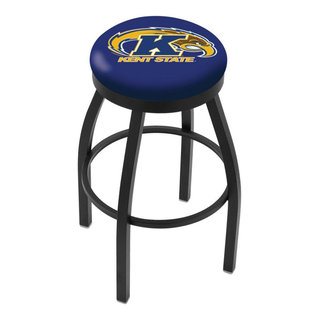 Holland L8B2B Kent State 36" Swivel Bar Stool - Black - Contemporary ...