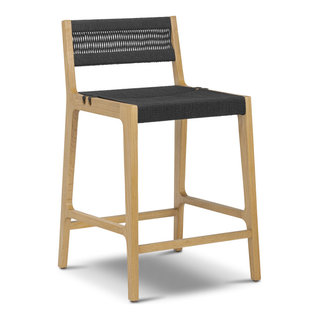 Poly and Bark Pai Counter Stool in Natural - Beach Style - Bar Stools ...