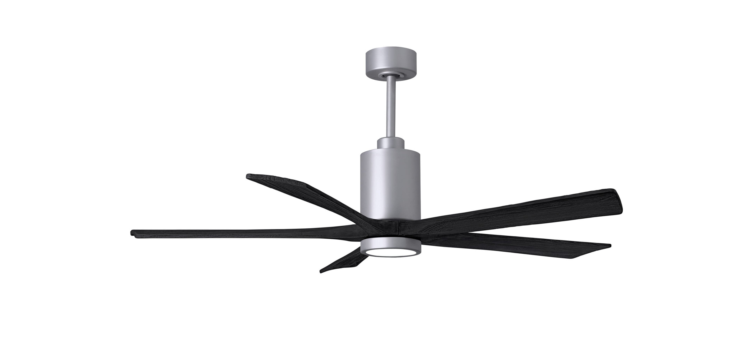 Patricia 6-Speed DC 60" Ceiling Fan w/ Integrated Light Kit in Brushed ...