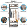 Tribesigns Entryway Hall Tree Coat Rack With Shoe Storage Shelf and ...