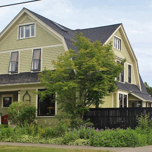 75 Beautiful Victorian Green Exterior Home Pictures & Ideas | Houzz