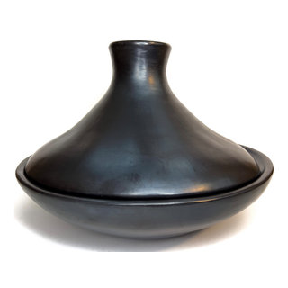 La Chamba Black Clay Tagine, Large - Traditional - Specialty Cookware ...