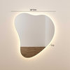 Phoebe LED Teardrop Wall Mirror - Mirror - Modern - Bathroom Mirrors ...