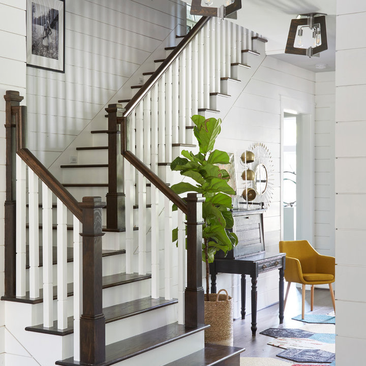 75 Beautiful L-shaped Staircase Ideas & Designs - January 2026 | Houzz AU