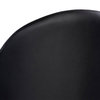 Kline Dining Chair Dillon Stratus/Dillon Black, Taupe - Midcentury ...