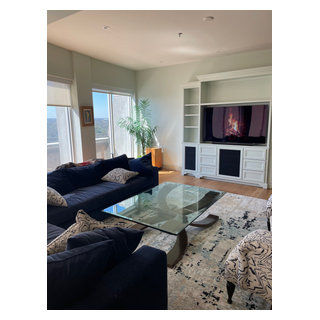 Houston Highrise - Contemporary - Family Room - Houston - by Beverly ...