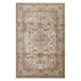 Geometric Traditional Turkish Oriental Area Rug Foyer Carpet 5x7, 7'4 ...