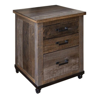 Crafters and Weavers Greenview Loft 3 Drawer File Cabinet - Farmhouse ...