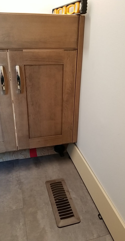 Finding the right baseboard color?