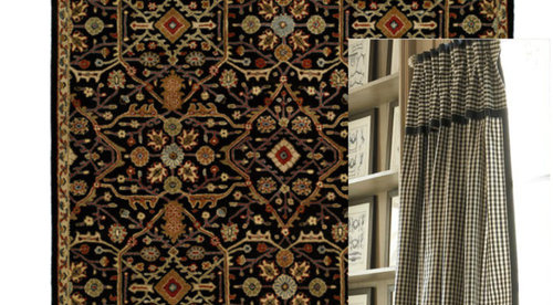 Poor rug/curtain combination?