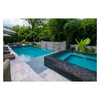 Straight Line Pools - Modern - Pool - Atlanta - by Georgia Classic Pool ...