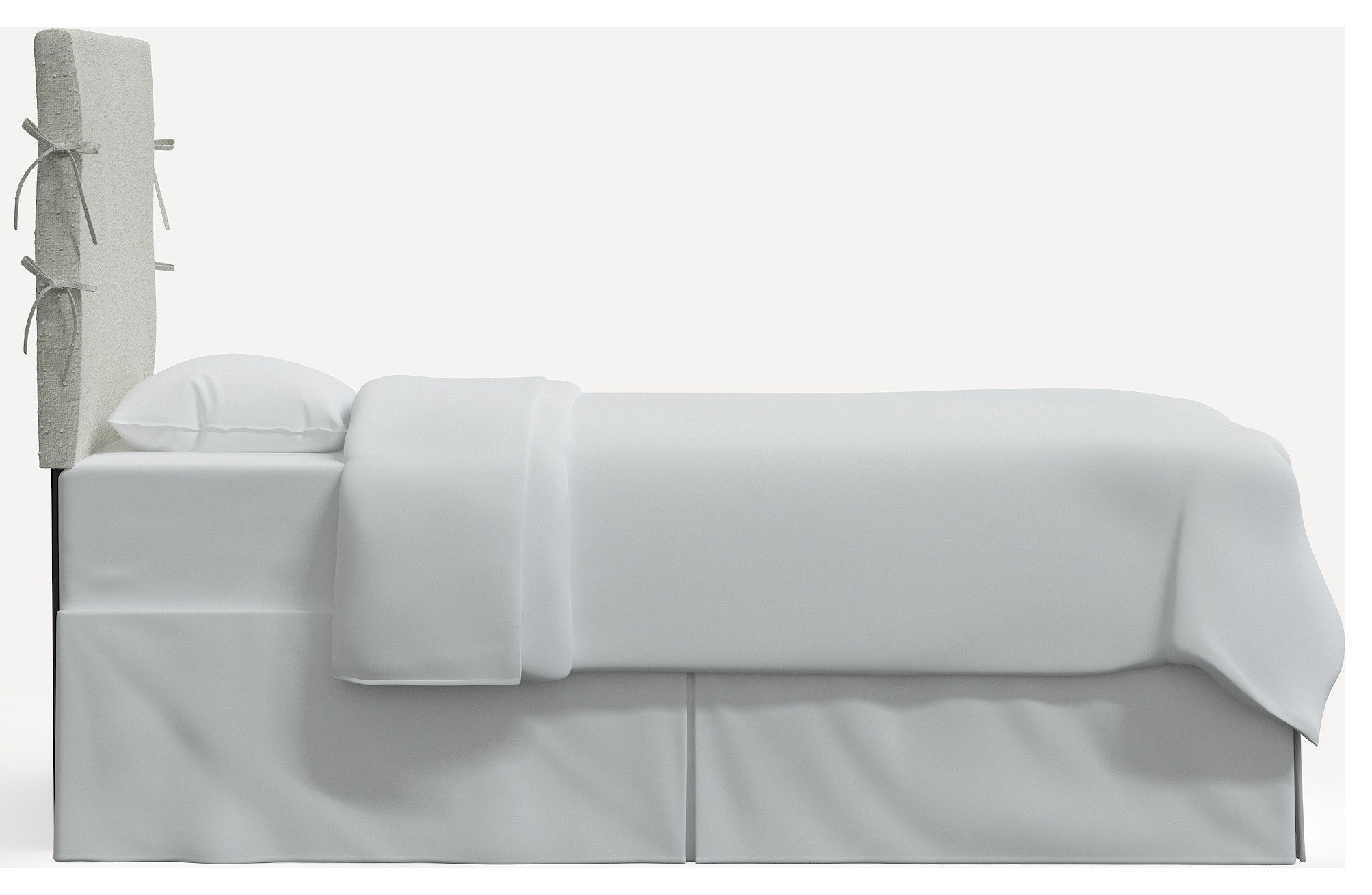 Rachel Ashwell Slipcover Headboard, Milano Snow, Twin - Transitional ...