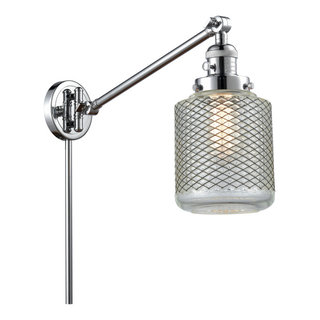 INNOVATIONS LIGHTING 237-AB-G262 Stanton 1 Light Swing Arm - Industrial ...