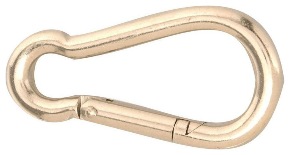 Campbell® T7630436 Stainless-Steel Spring Snap Link, Polished, 320 Lb ...