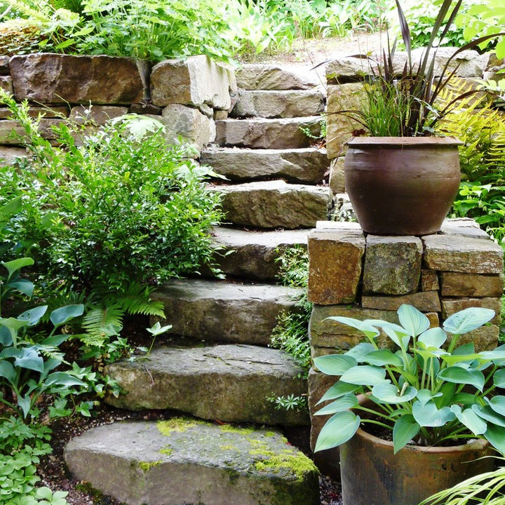 Stone Steps And Railings - Photos & Ideas | Houzz