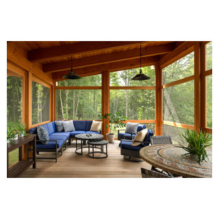 Lone Ash Lookout - Transitional - Porch - Burlington - by Cushman ...