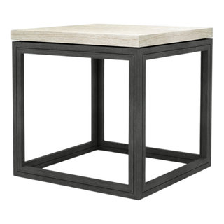 Starlight Side Table, Beige - Transitional - Side Tables And End Tables ...