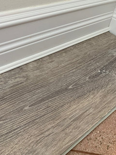 Toe kick color for maple cabinets