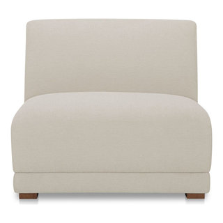 Fraser Slipper Chair Off White - Contemporary - Dining Chairs - by ...