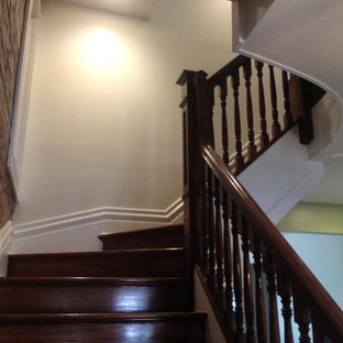 Stair Railing Knee Wall | Houzz